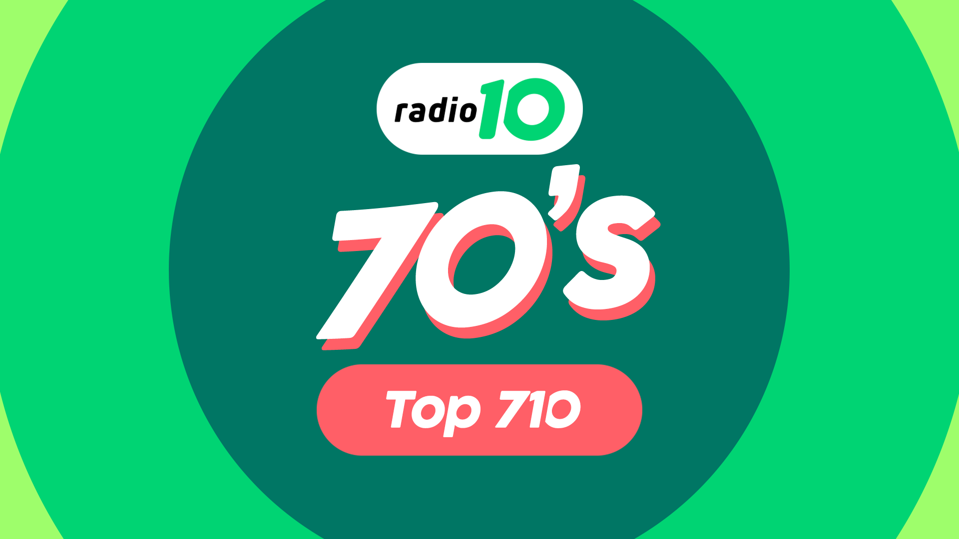 Radio 10 maakt een sprong in de tijd met de 70’s Top 710 · Audify